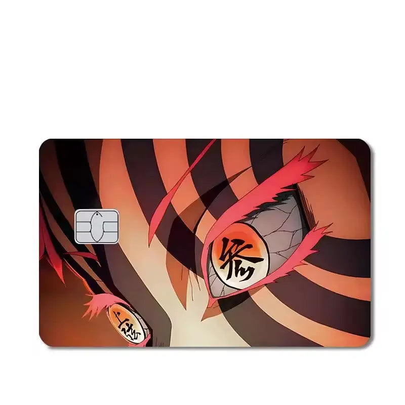 Akaza Eyes Anime Credit Card Skin – 🈹 JAPAN BOX