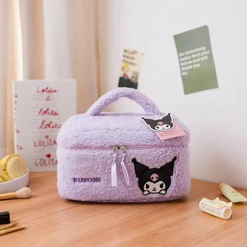 Purple Plush Kuromi Makeup Bag – 🈹 JAPAN BOX