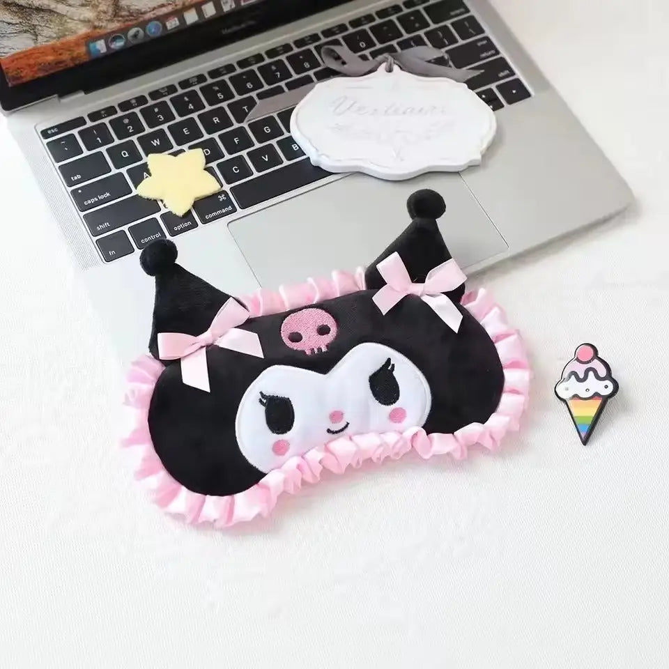 Cute Kuromi Plush Sleep Mask – 🈹 JAPAN BOX