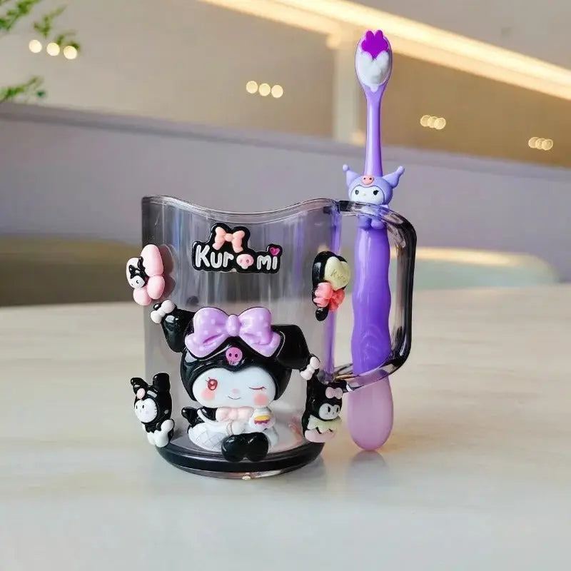 Kuromi Toothbrush & Cup Set – 🈹 JAPAN BOX